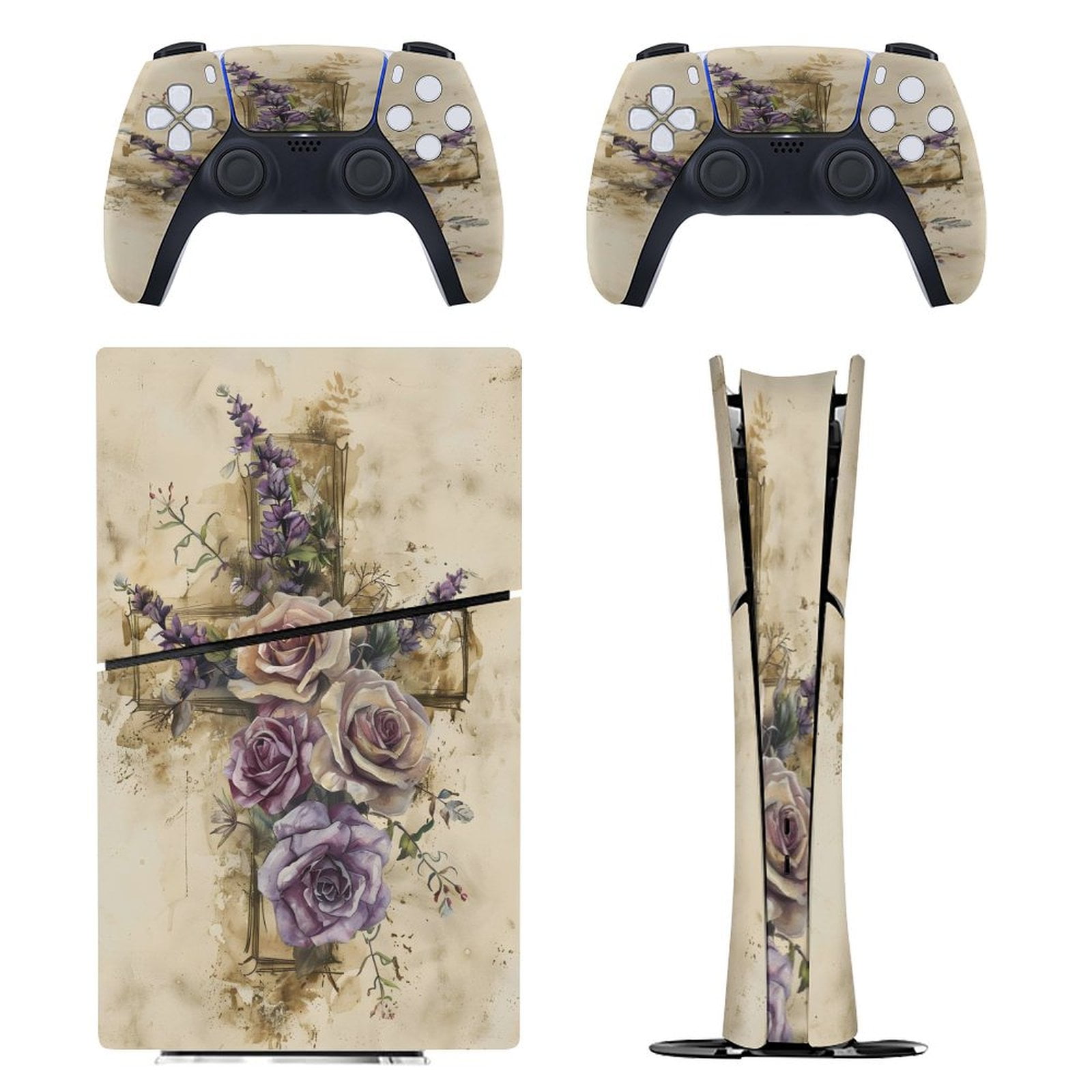 Cross, Gothic PS5/PS5 Slim Digital Disc Skin Sticker For Console And ...