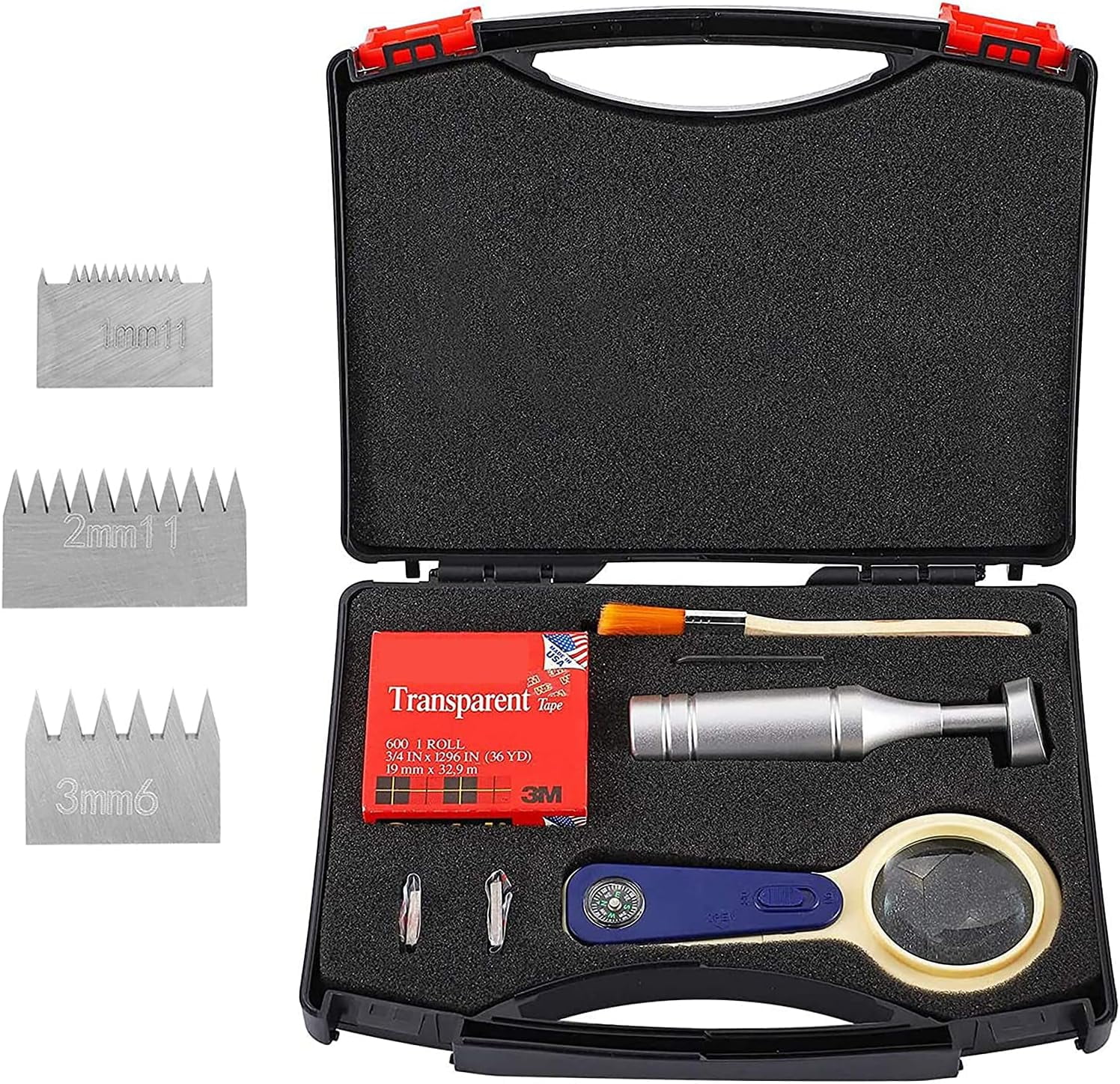 Cross Hatch Adhesion Tester Cross-Cut Tester Kit with Multi-blades 1mm ...