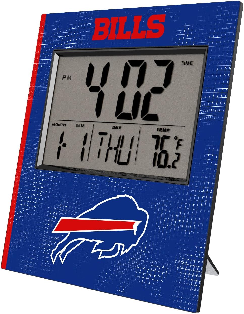 Cross Hatch Digital Desk Clock - Walmart.com