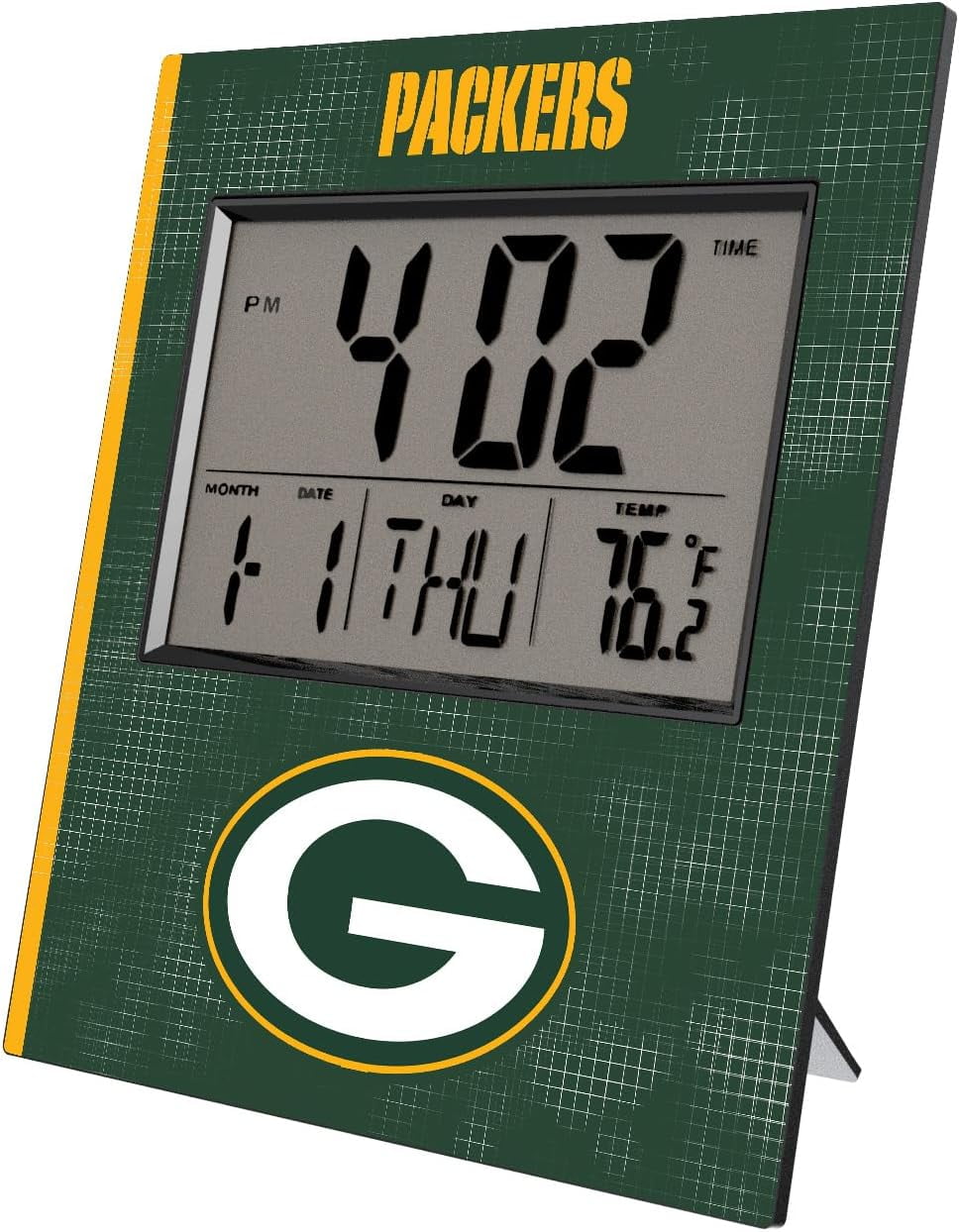 Cross Hatch Digital Desk Clock - Walmart.com