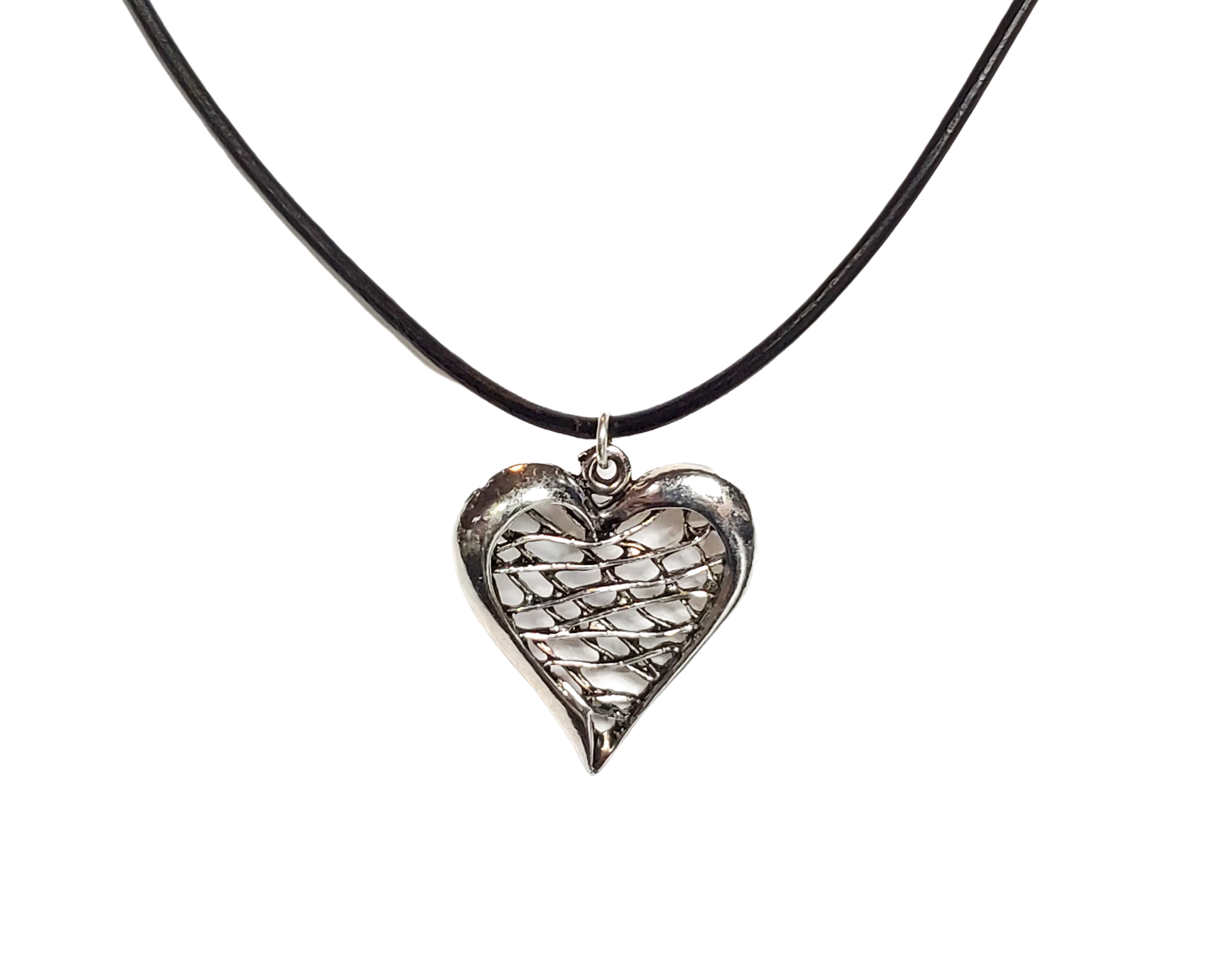 Cross Hatch Leather Necklace - Walmart.com