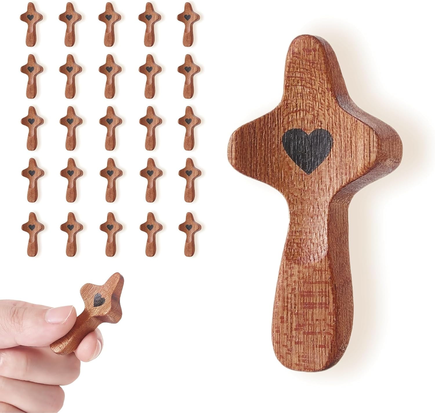 Cross My Heart, Encouragement Gift, Relieve Anxiety Comfort for ...