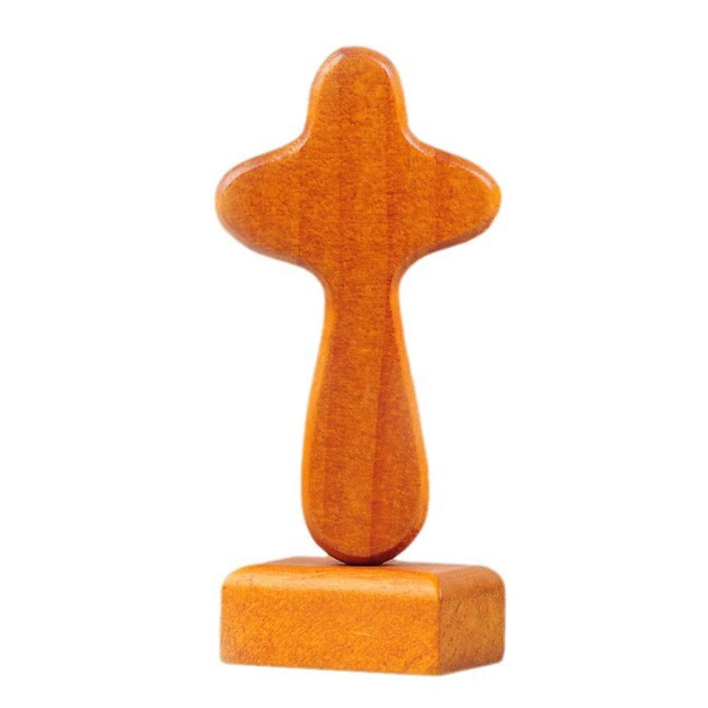 Cross My Heart Encouragement Gift, Wooden Poet Cross Handheld Wood ...