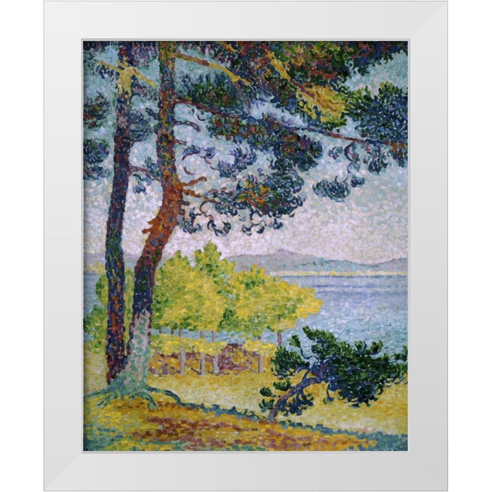 Cross, Henri Edmond 12x14 White Modern Wood Framed Museum Art Print ...
