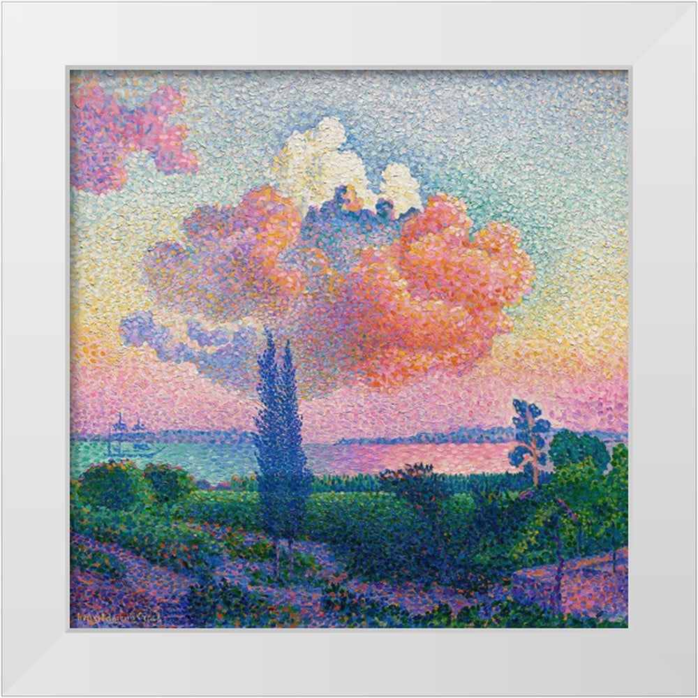 Cross, Henri Edmond 15x15 White Modern Wood Framed Museum Art Print ...