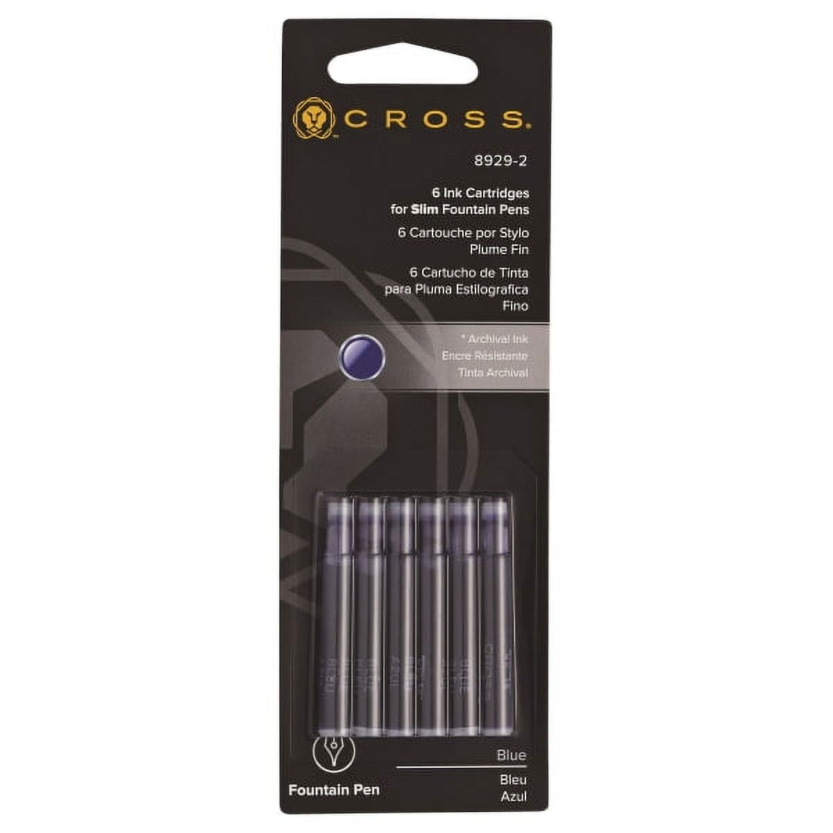 Cross® Ink Cartridge, Slim, Blue - Walmart.com