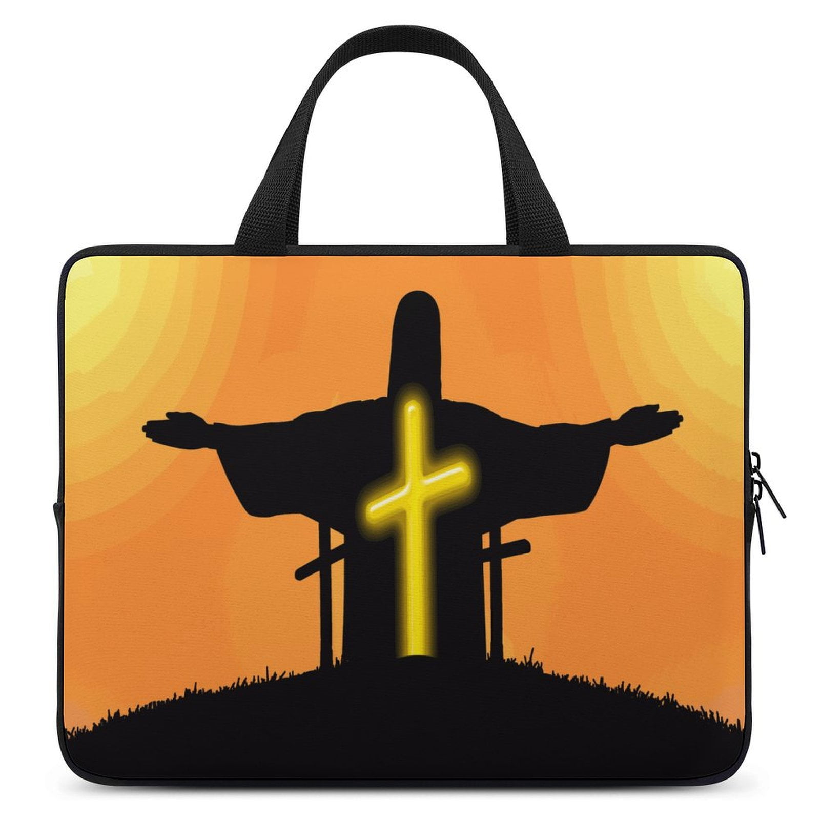 Cross, Jesus Laptop Bag Women Man 10 12 13 15 17 Inch Office Notebook ...