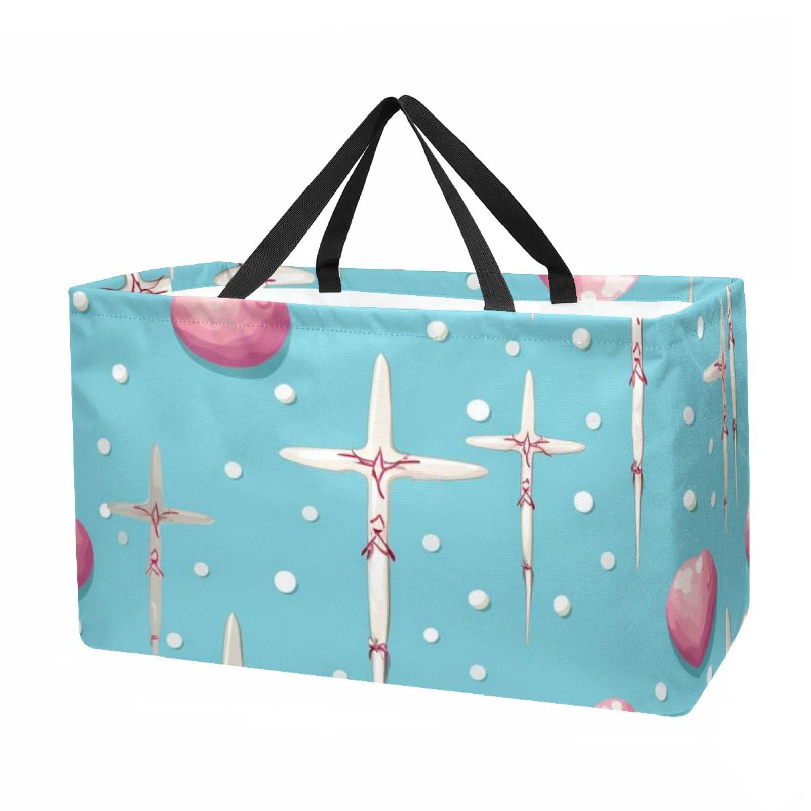 Cross Large Capacity Foldable Oxford Cloth Cube Organizer with Reusable ...