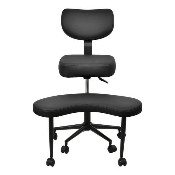 Cross Legged Office Chair, Boucle Ergonomic Criss Cross Swivel Desk ...