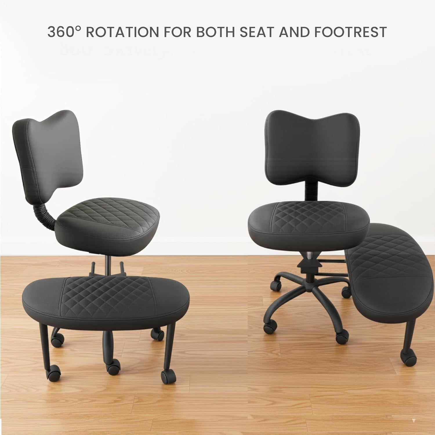 Cross Legged Office Chair Meditation ADHD Yoga Chair for Adults with ...