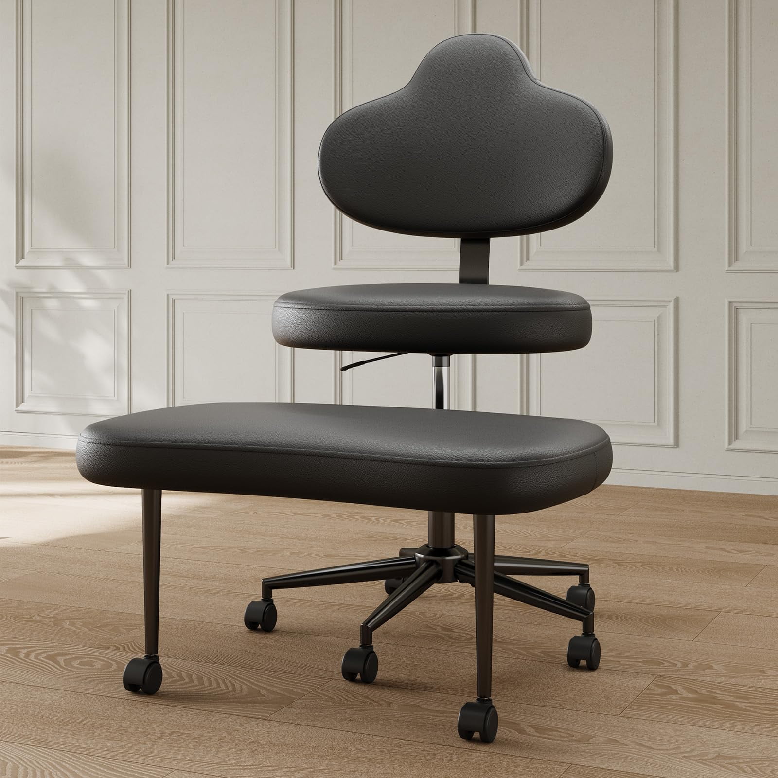 Cross Legged Office Chair with Wheels, Meditation Chair, ADHD Chair for ...