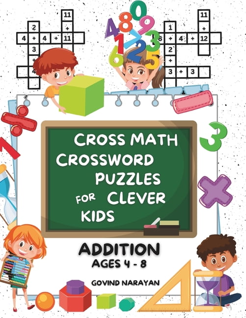 Cross Math Bundles Cross Math Crossword Puzzles for Clever Kids ...