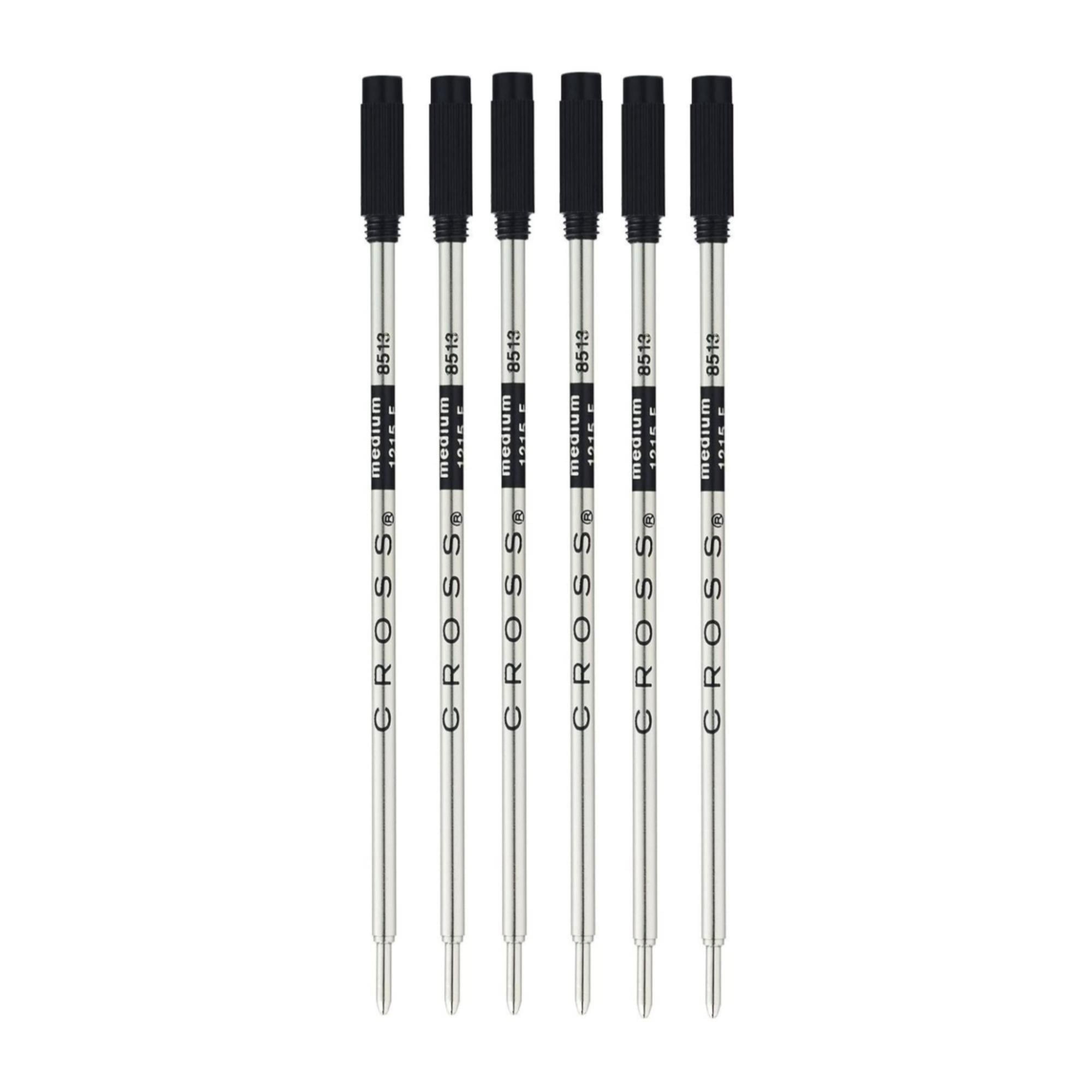 Cross Medium Black Ballpoint Refills (6-Pack) - Walmart.com