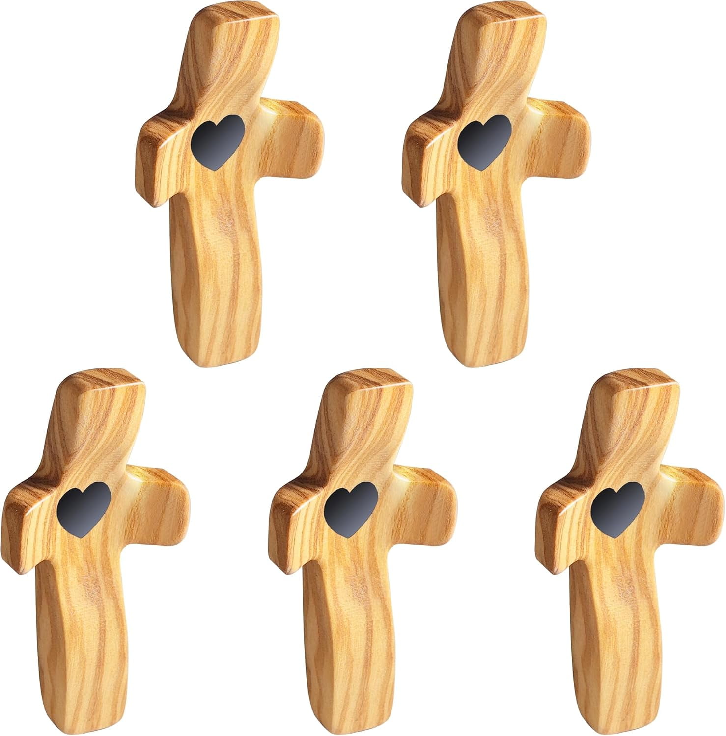 Cross My Heart/Encouragement Gift Wood Comfort Stress Relief Cross for ...
