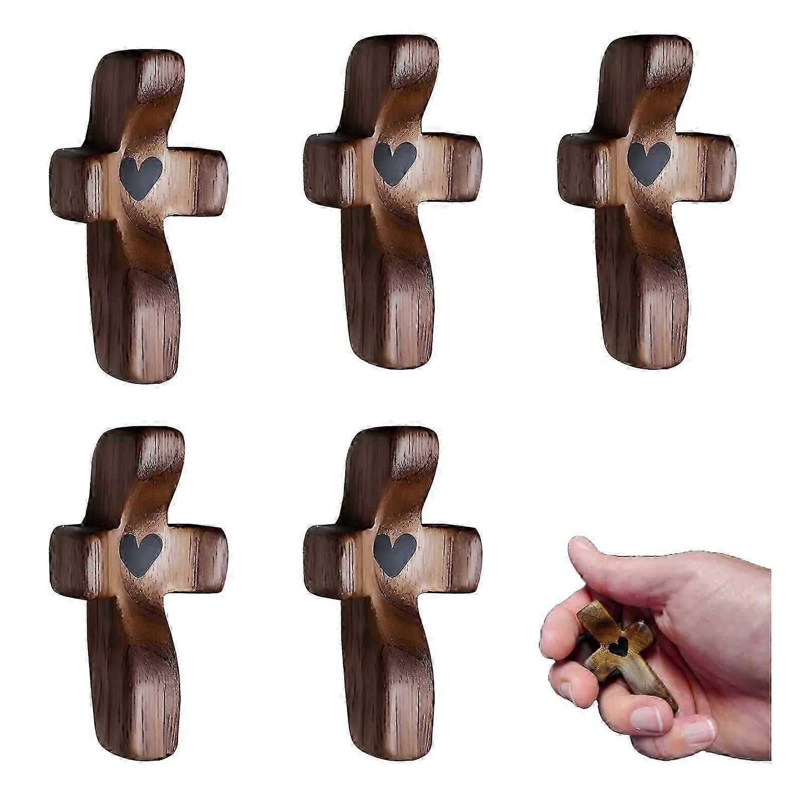 Cross My Heart From The Holy Land, Jesus Thumb Holding Cross, Anxiety ...