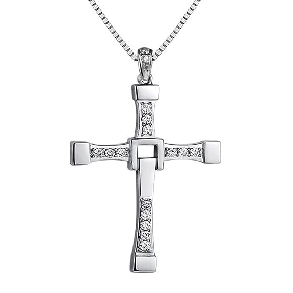 Cross Necklace for Men Dominic Toretto's Cross Pendant Necklace ...