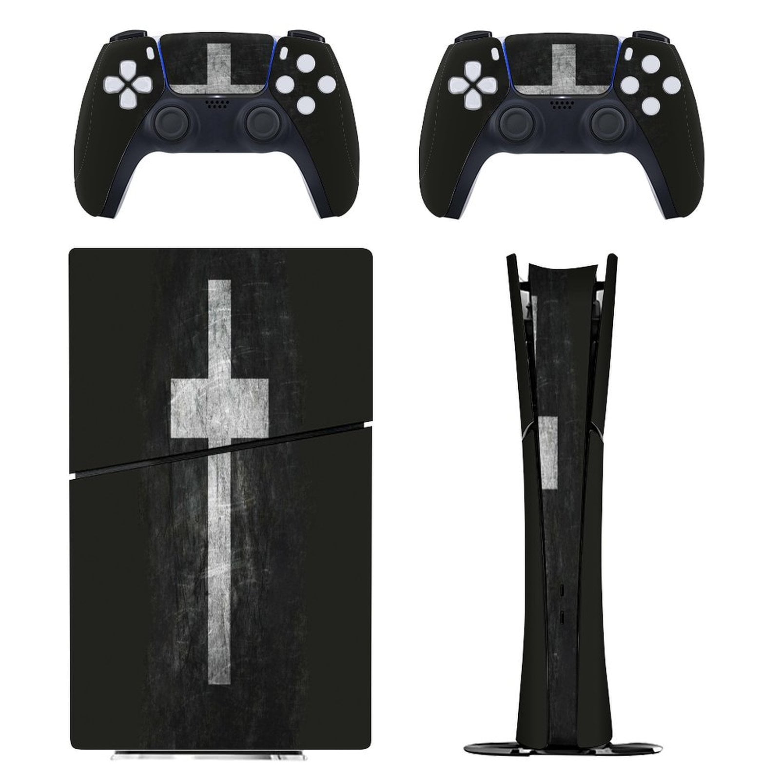 Cross PS5/PS5 Pro/PS5 Slim Digital Disc Skin Sticker For Console And ...