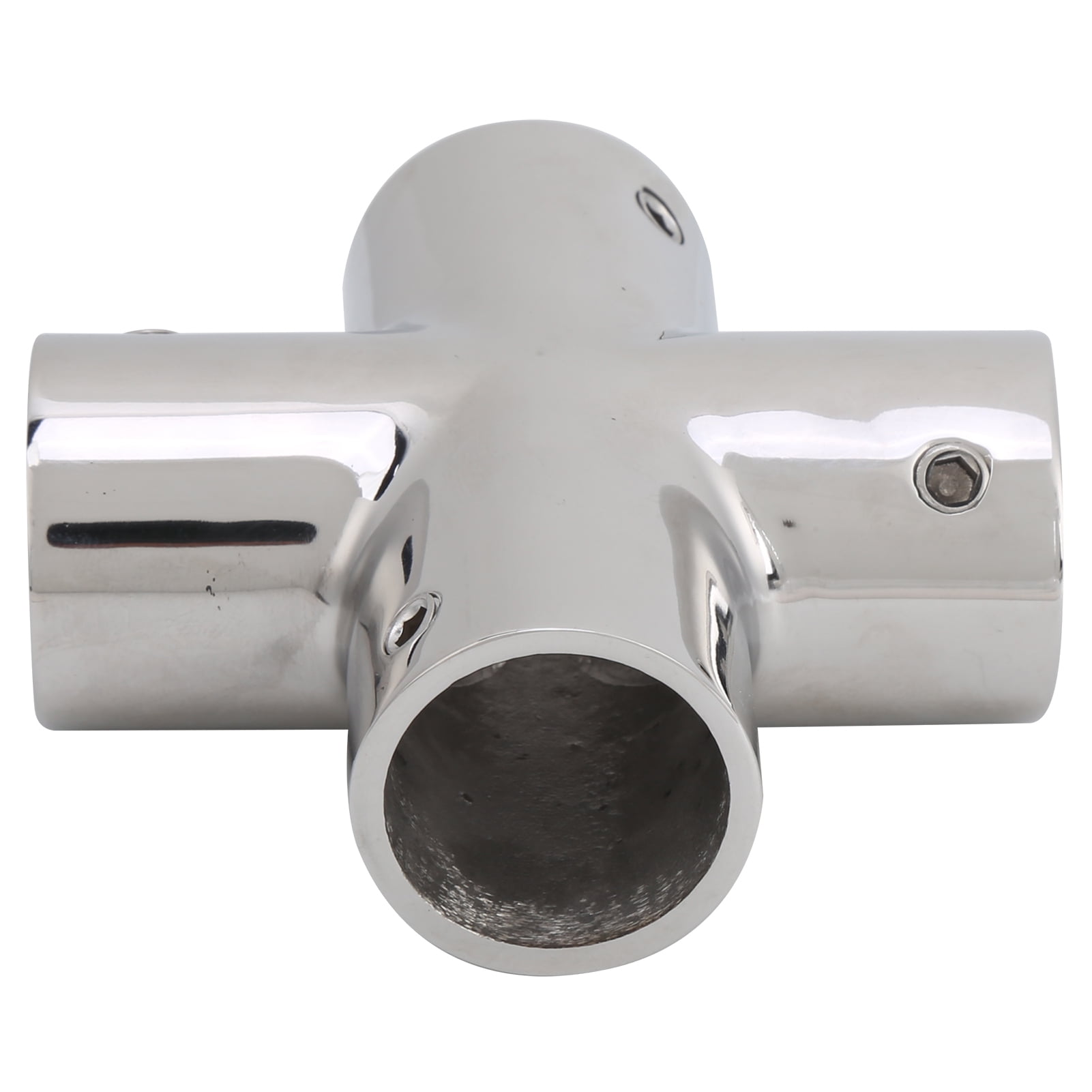 Cross Pipe Fitting, 1Pcs Silver Butt Welding Cross Fitting, Corrosion ...