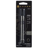 Cross Ballpoint Pen Refills, Medium Black Ink, 2-Pack, Model:8513-2 ...