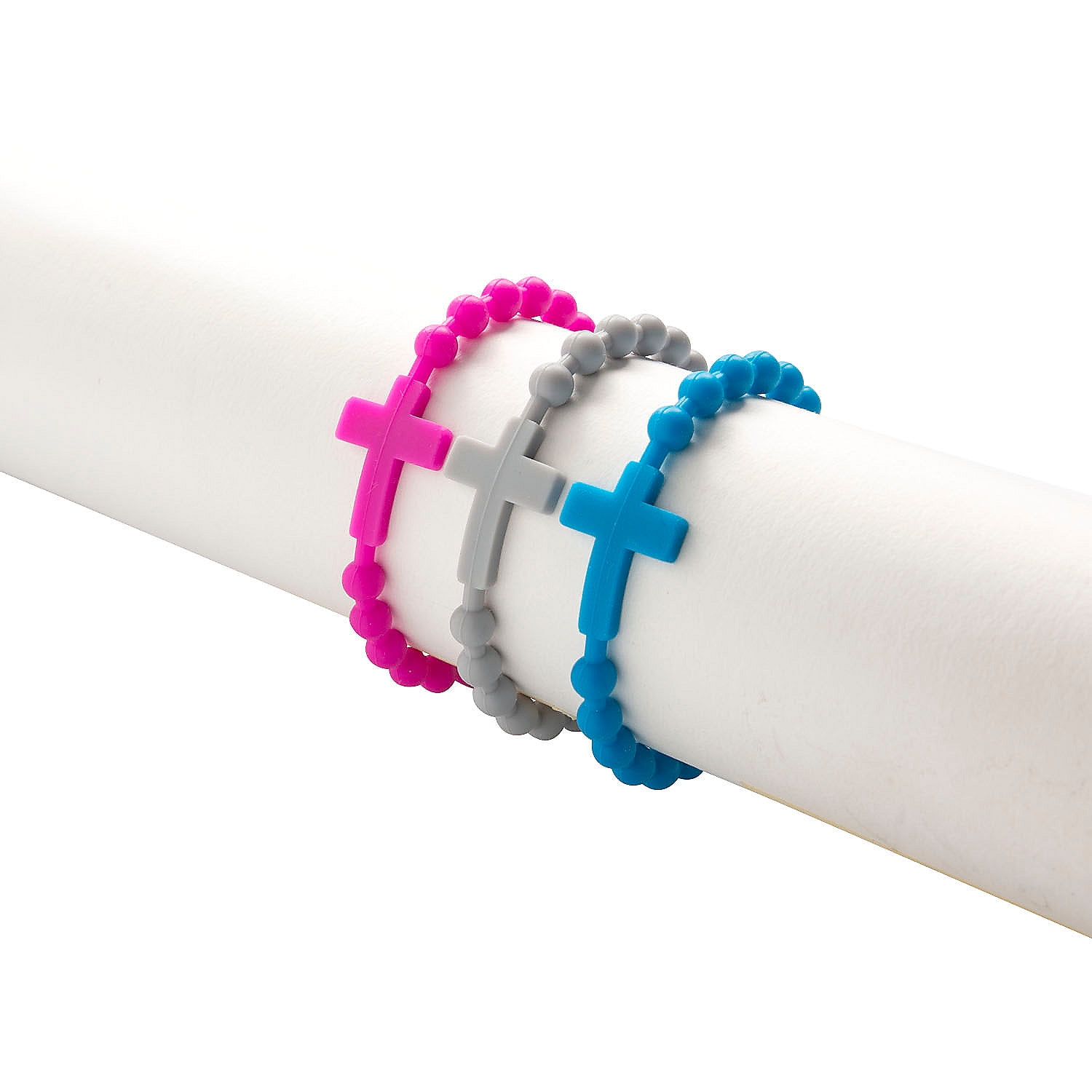 Cross Rubber Bracelets - 12 Pc. - Walmart.com
