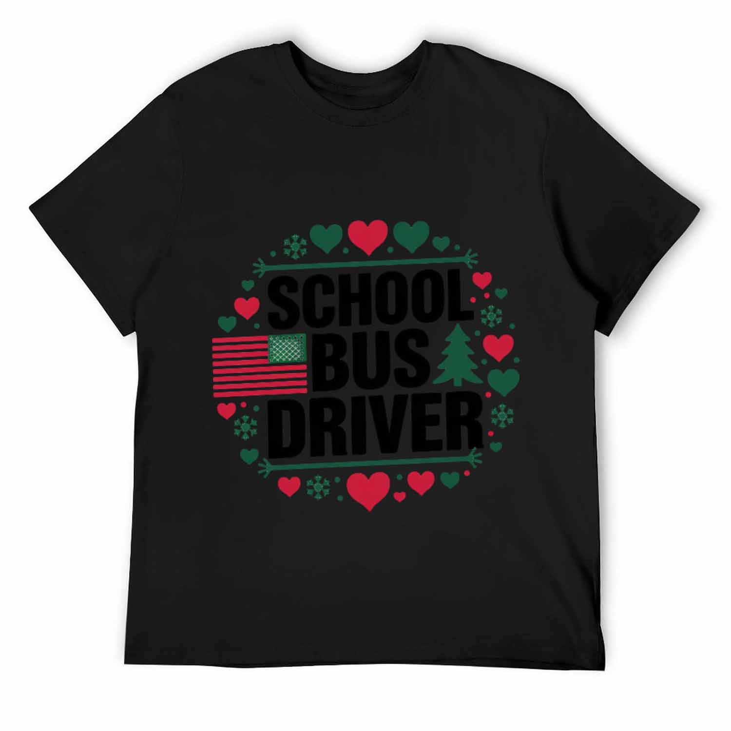 Cross School Bus Driver Verse Bible Jesus God Christian Gift T-Shirt ...