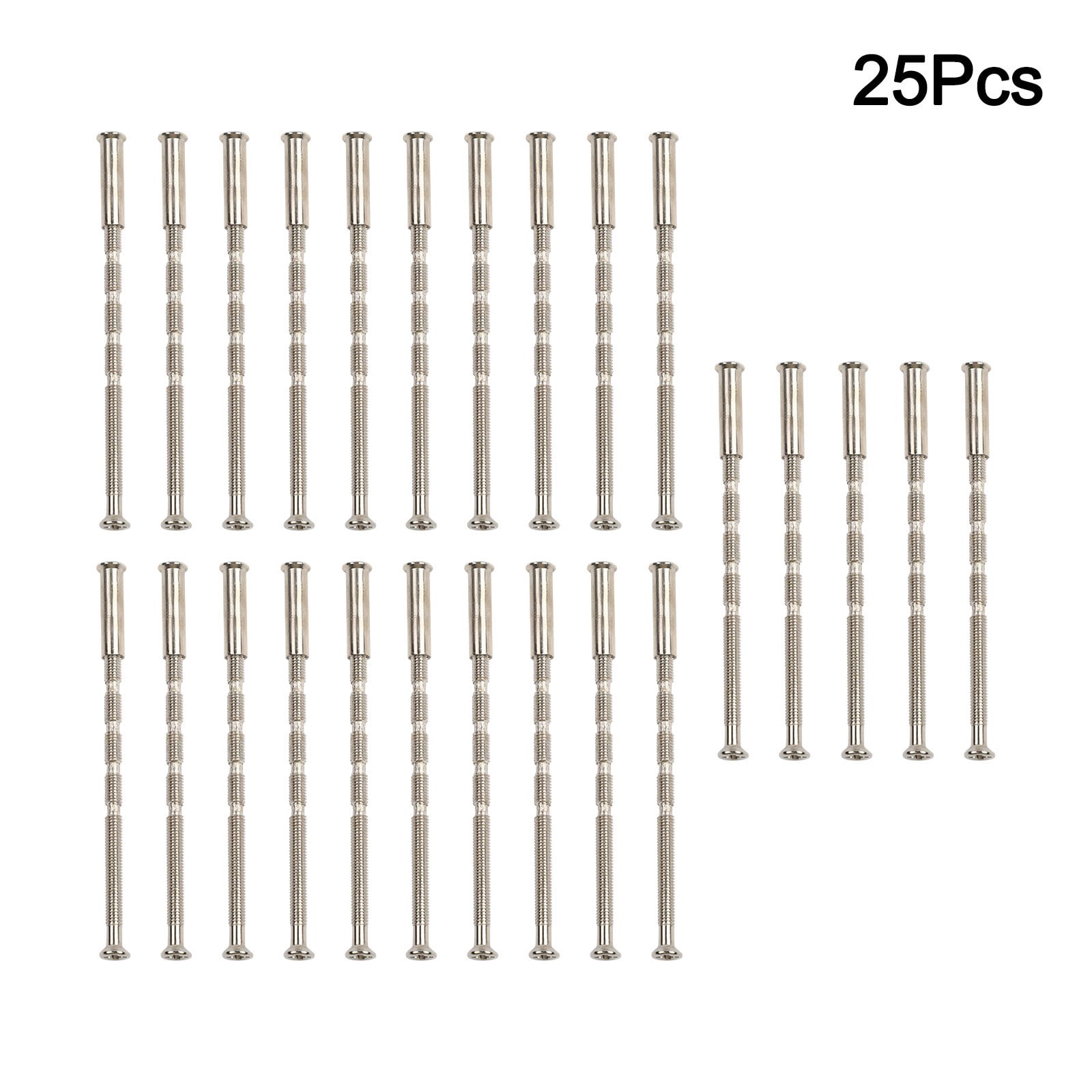 Cross screw 60mm nut 16mm iron nickel plated countersunk screw ...