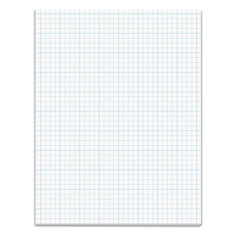 Cross Section Pads, Cross-Section Quadrille Rule (4 Sq/in, 1 Sq/in), 50 ...