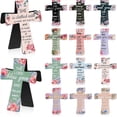 Cross Shape Leather Magnetic Bookmark, Paper Book Reading Finder Page ...