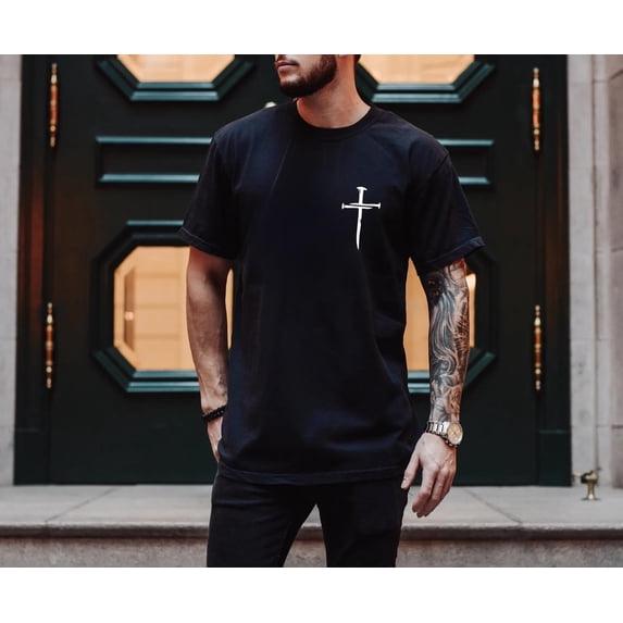 Cross Shirt, Faith Cross Shirt, Christian Gift, Faith Gift, Christian ...