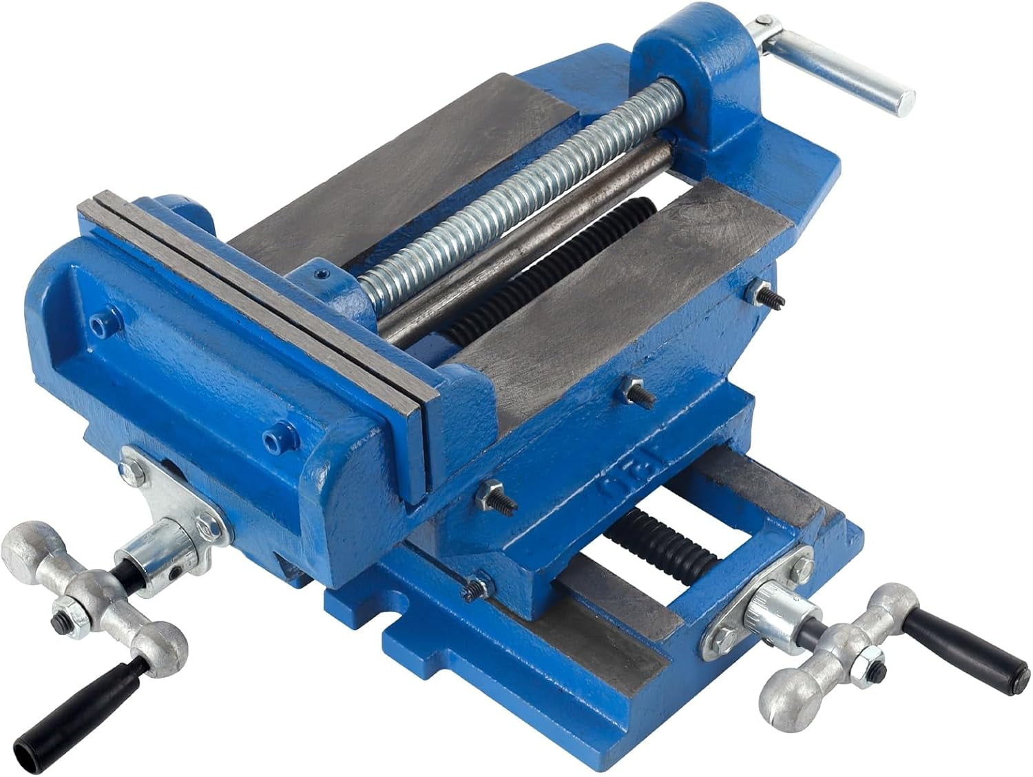 Cross-Slide Drill Press Vise, 6 In Max Jaw Opening, 6" Cross Slide Vise ...