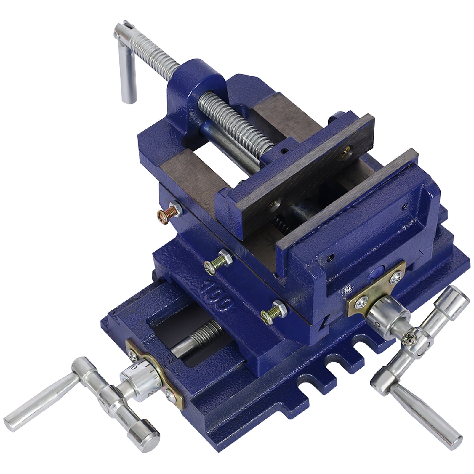 Cross Slide Vise, 4-Inch Drill Press Vise, 2-Way X-Y Adjustable, Heavy ...