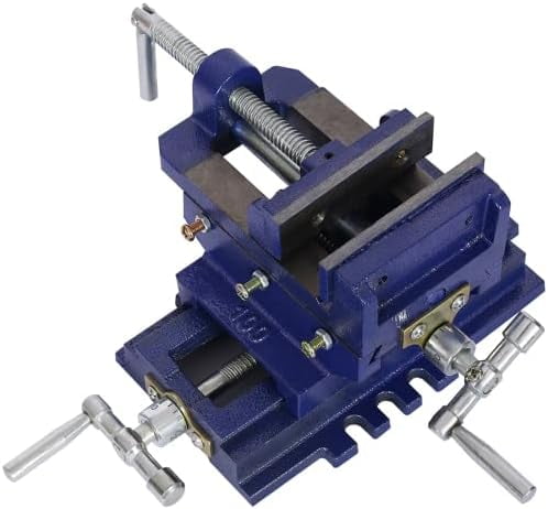 Cross Slide Vise, Drill Press Vise 4inch,Drill Press Metal milling 2 ...