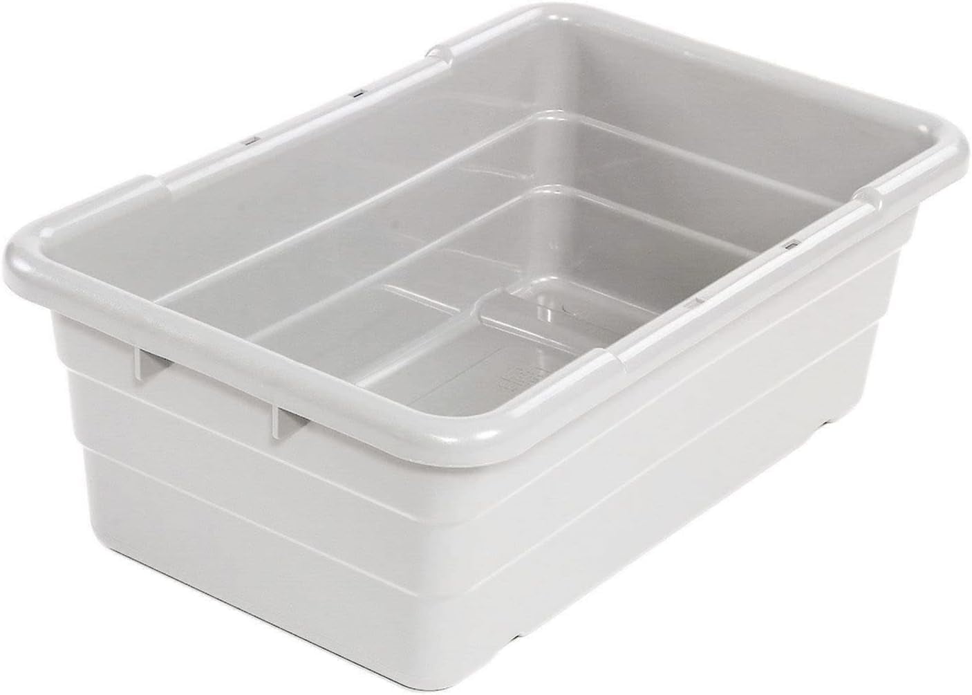 Cross Stack Nest Tote Tub - 25-1/8 x 16 x 8-1/2 White - Lot of 6 ...