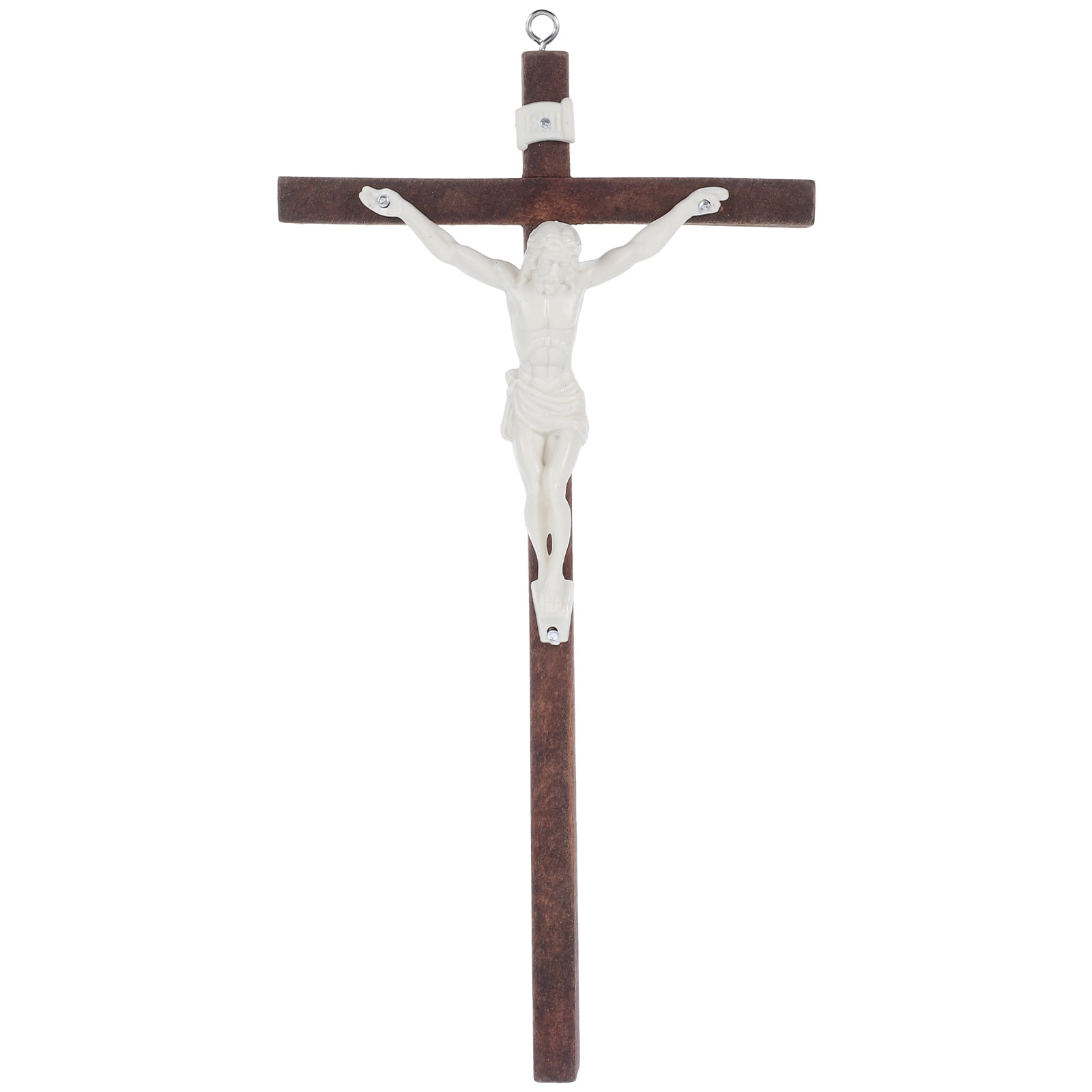 Cross Statue Crucifix Statue Wall Crucifix Ornament for Church Worship ...