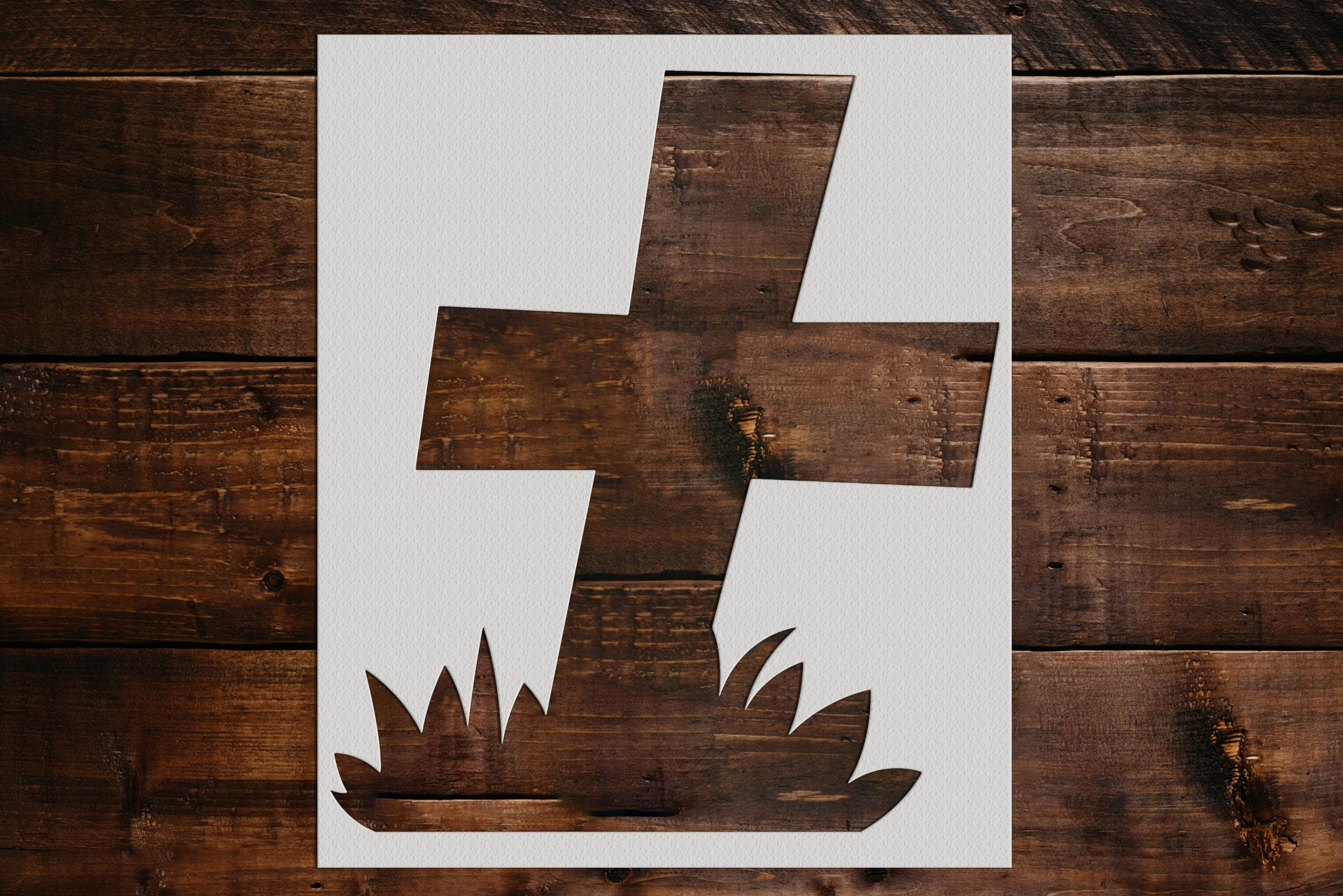 Cross Stencil - Art and Wall Stencil (30"x48") - Walmart.com