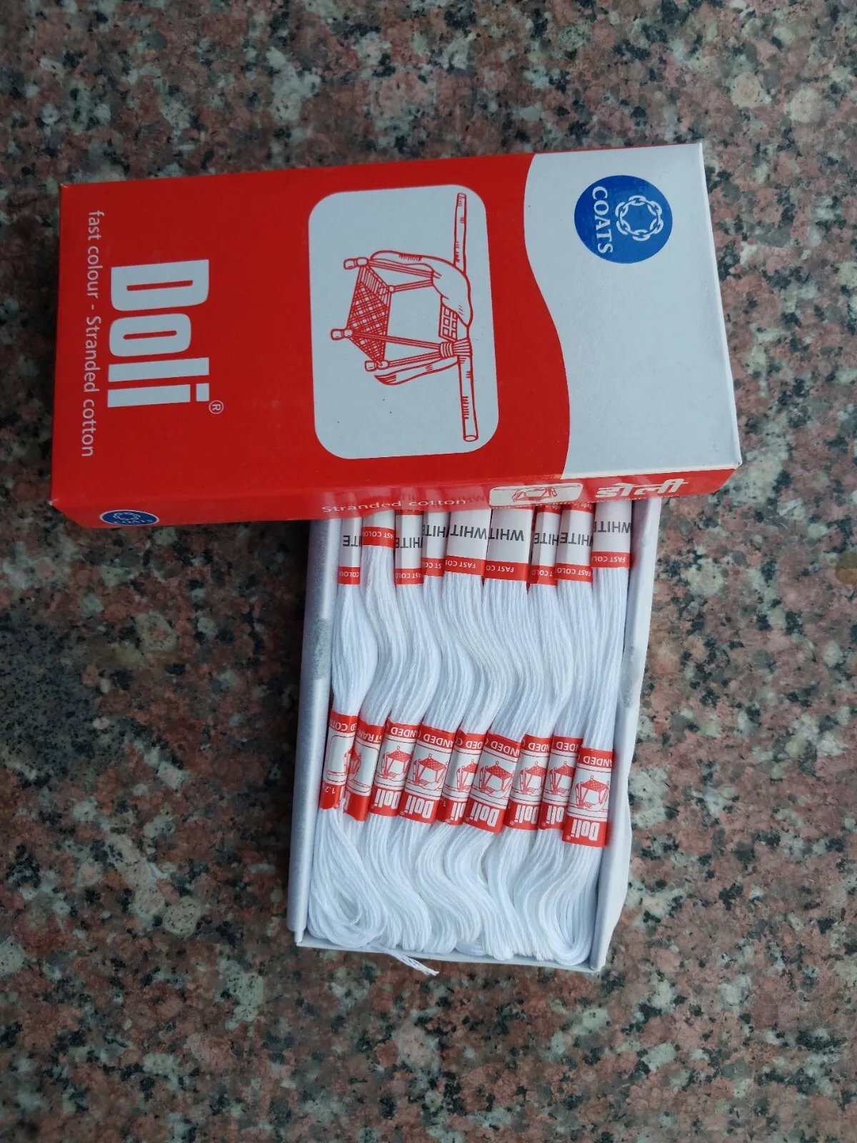 Cross Stich Floss /Long Stich Embroidery Cotton Threads 25 Skeins ...