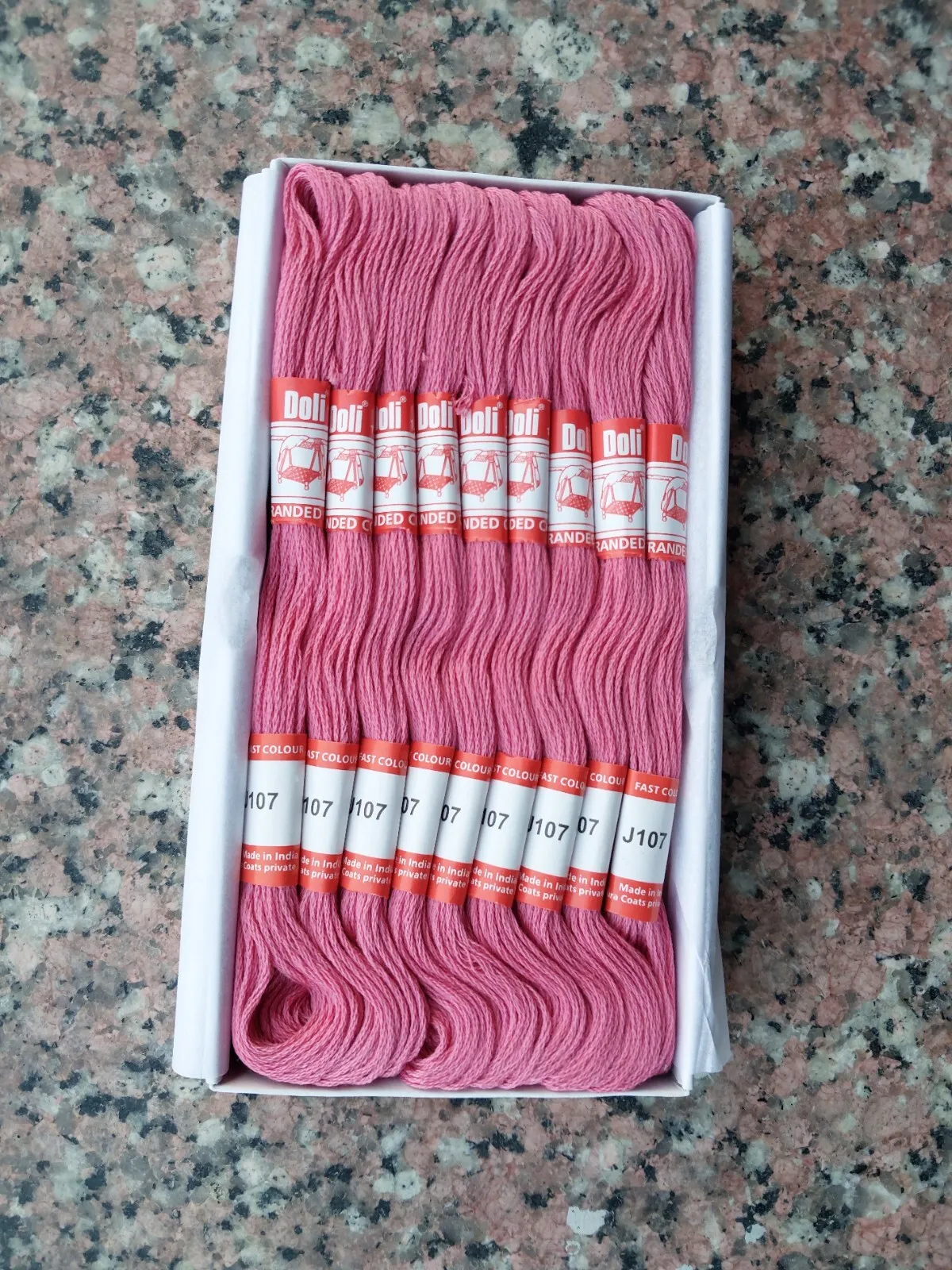 Cross Stich Floss /Long Stich Embroidery Cotton Threads 25 Skeins ...