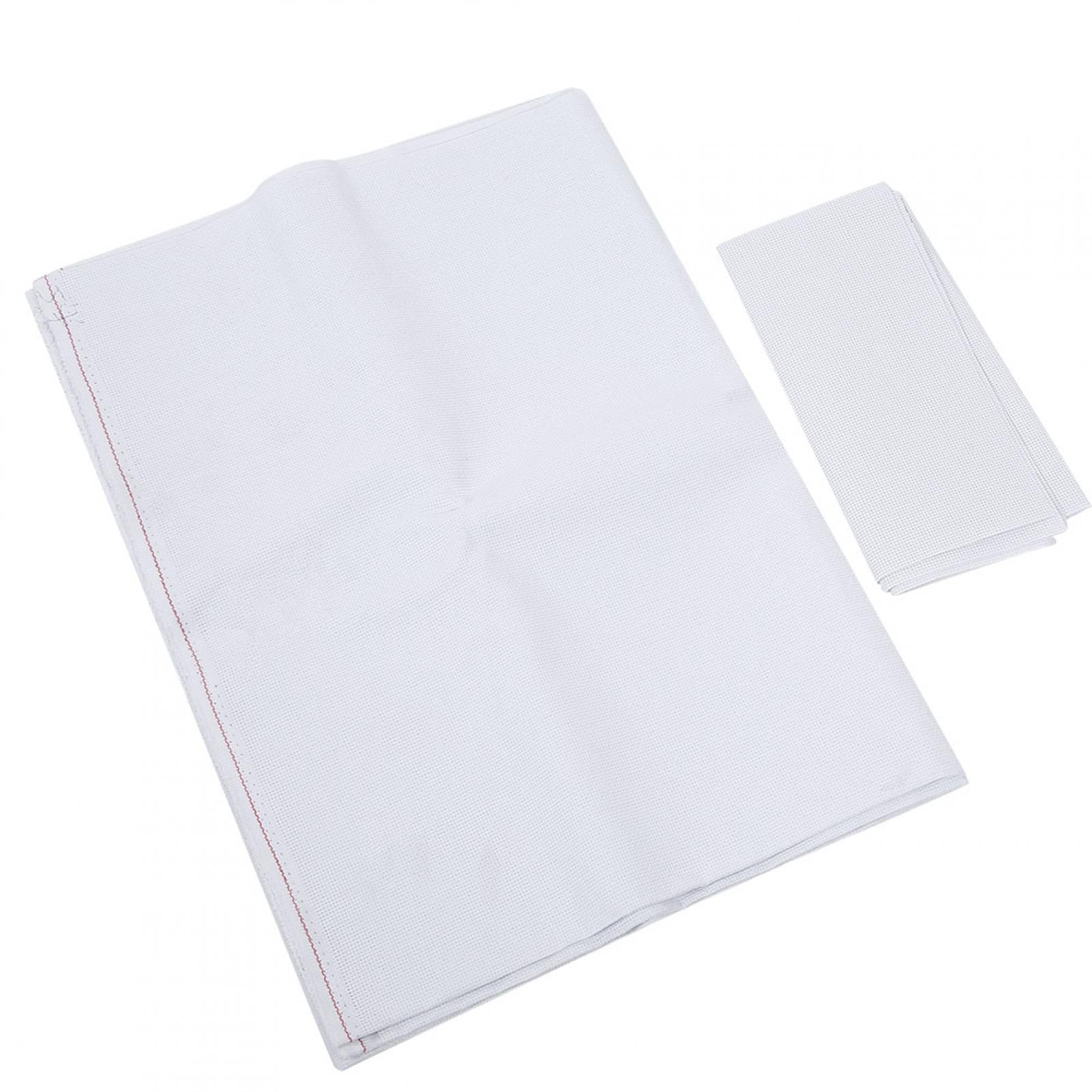 Cross Stitch Fabric Embroidery Hand Woven Mesh Gridding Cloth 14 CT ...