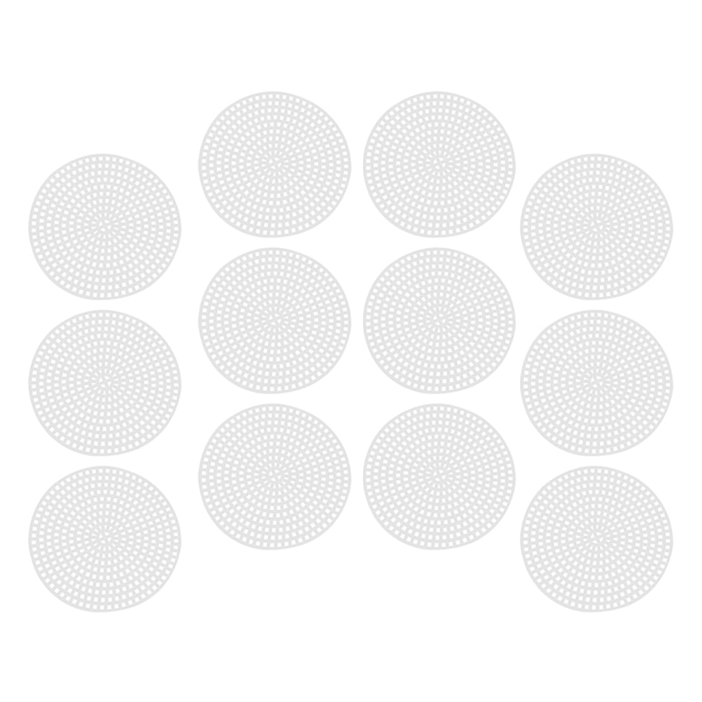 MLINS White Plastic DIY Grid Sheets for Crafting 12 Pieces Versatile ...