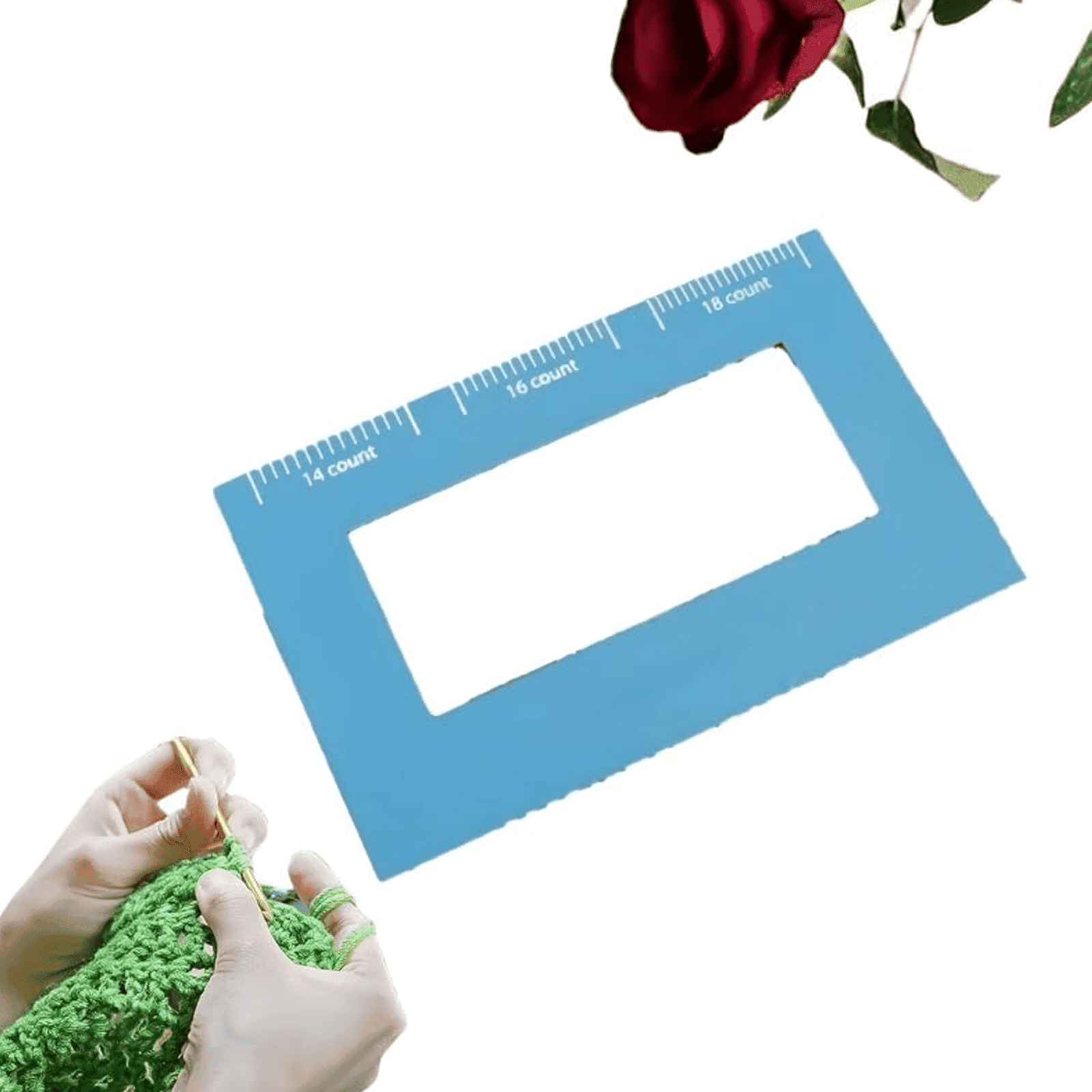 Cross Stitch Magnetic Line Finder & Knitting Pattern Holder - Strong ...