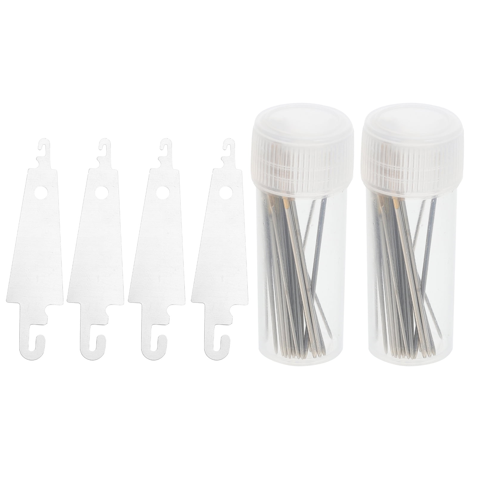 Self Threading Needles for Sewing Use Made of Metal Assorted Color with ...