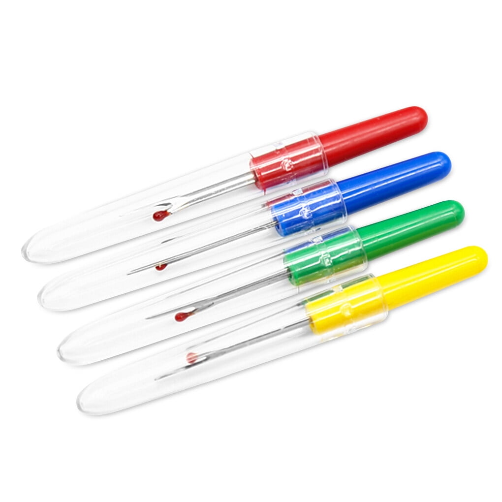 Cross Stitch Tools 4 Pack Steel Plastic Handle Stitch Ripper Craft ...