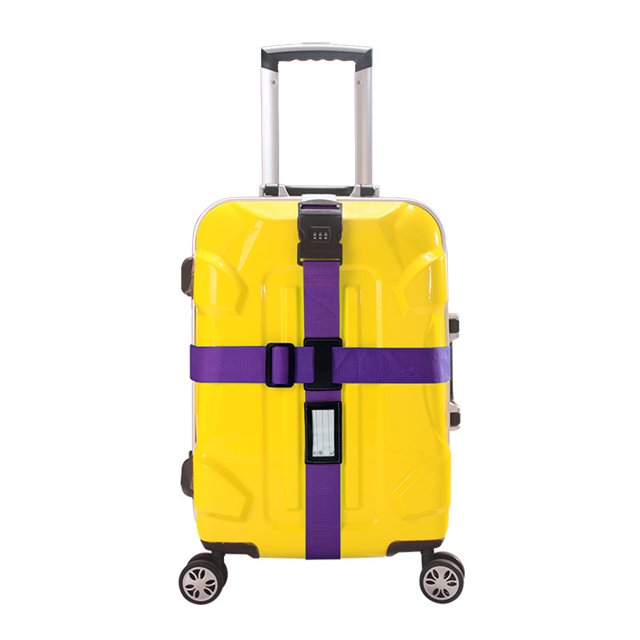 Cross Style Suitcase Luggage Belt Stripe with 3-Digit Combination ...