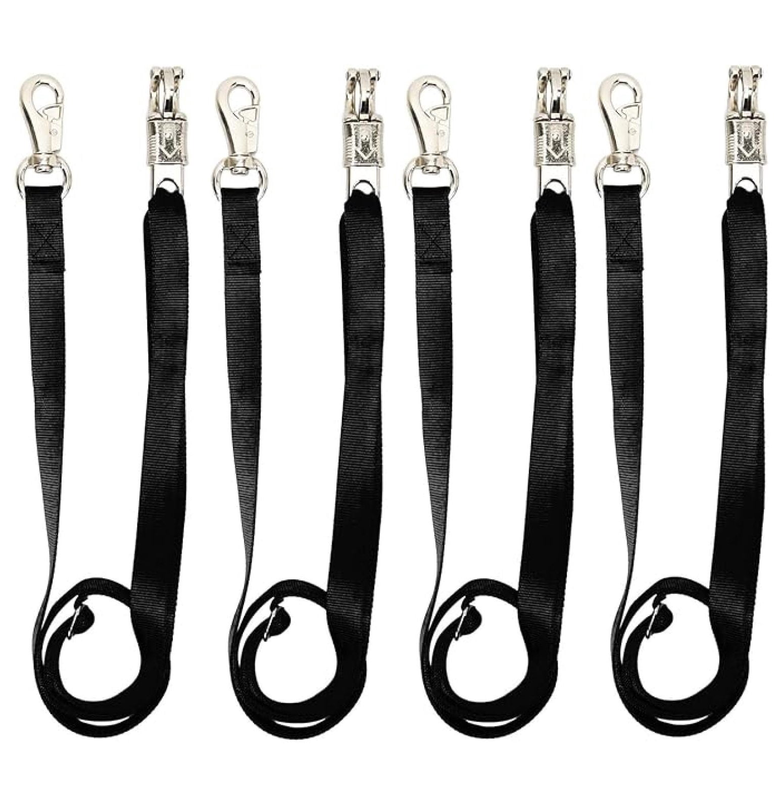 Cross Ties for Horse, 4 Pack Adjustable Nylon Cross Ties Horse Trailer ...