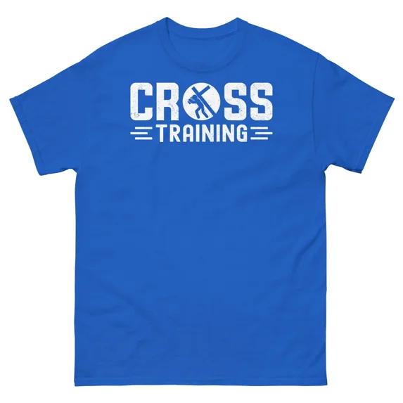 Cross Training Jesus Christ Christian Faith Church Bible Men'S Vintage ...
