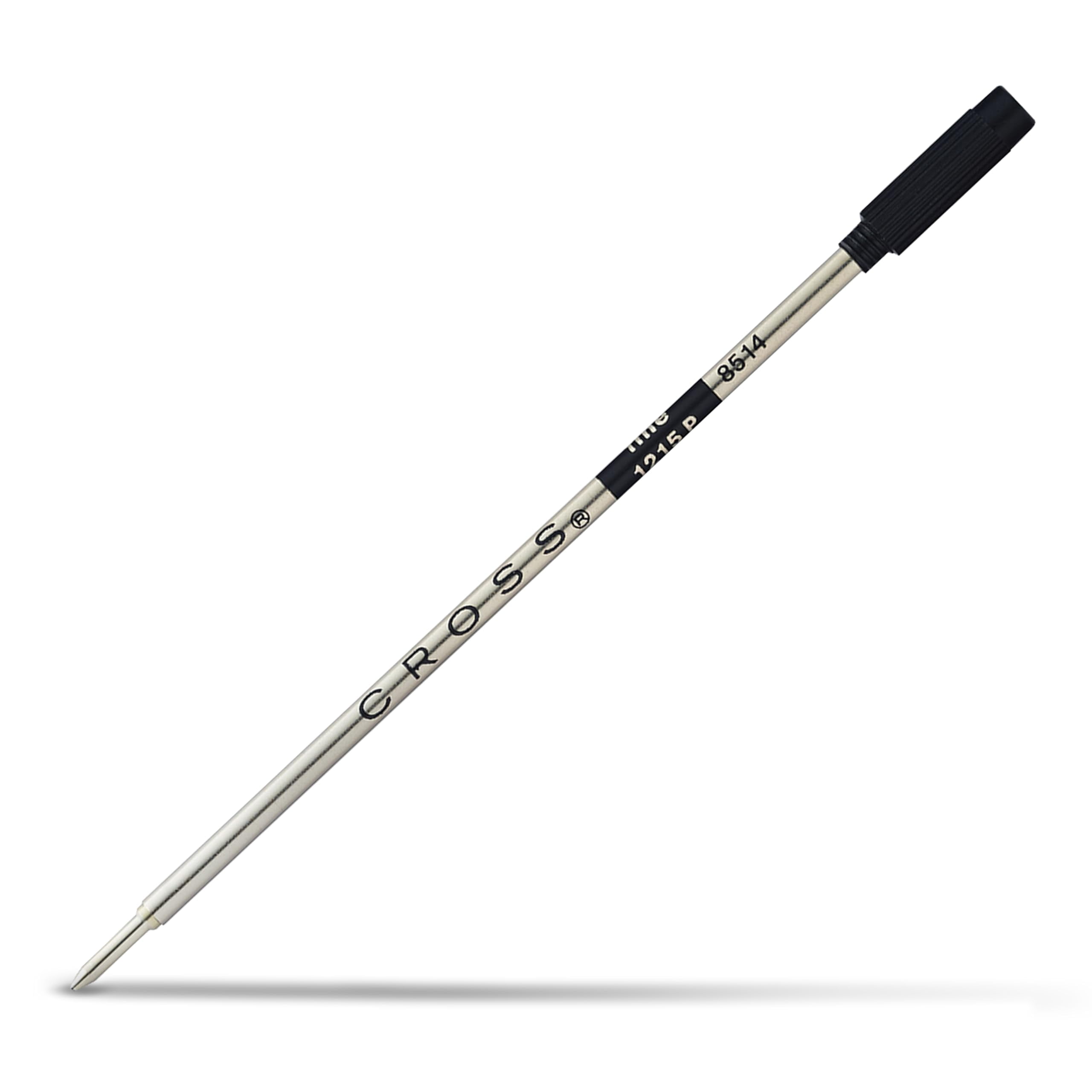 Cross Universal Ballpoint Pen Refill, Fine Point, Black, 1-Pack (8514 ...