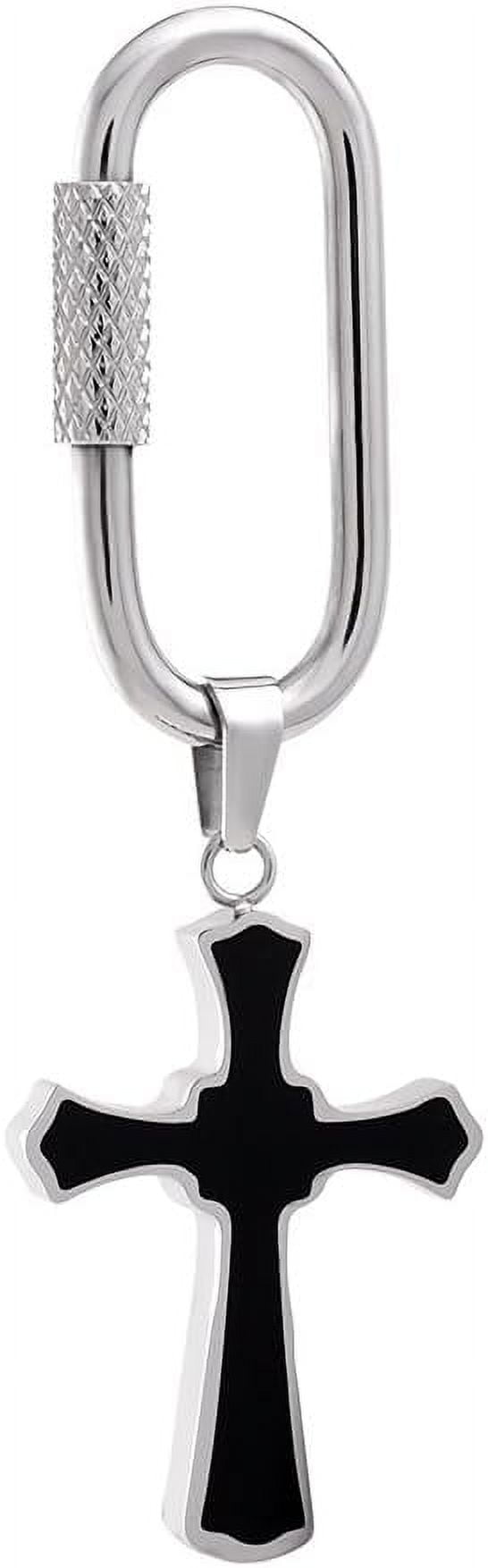 Cross Urn Keychain for Ashes Cross Ash Keychain Memorial Cremation ...