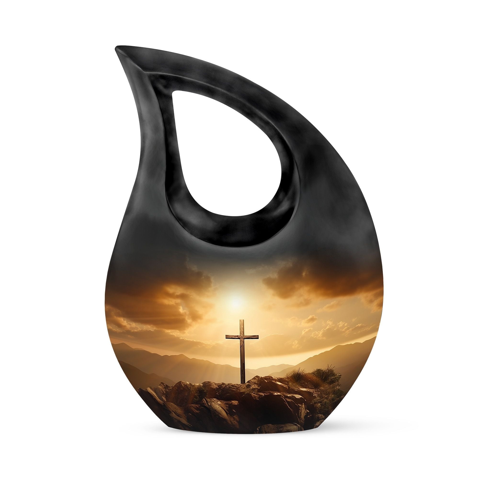 Cross Urn - Memorial Urns and Keepsakes for Ashes - Urns for Adult Male ...