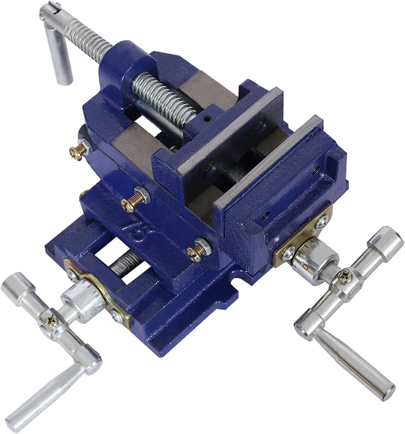 Cross Vise, 3.25-Inch with Compound Slide for Mills and Drill Presses ...