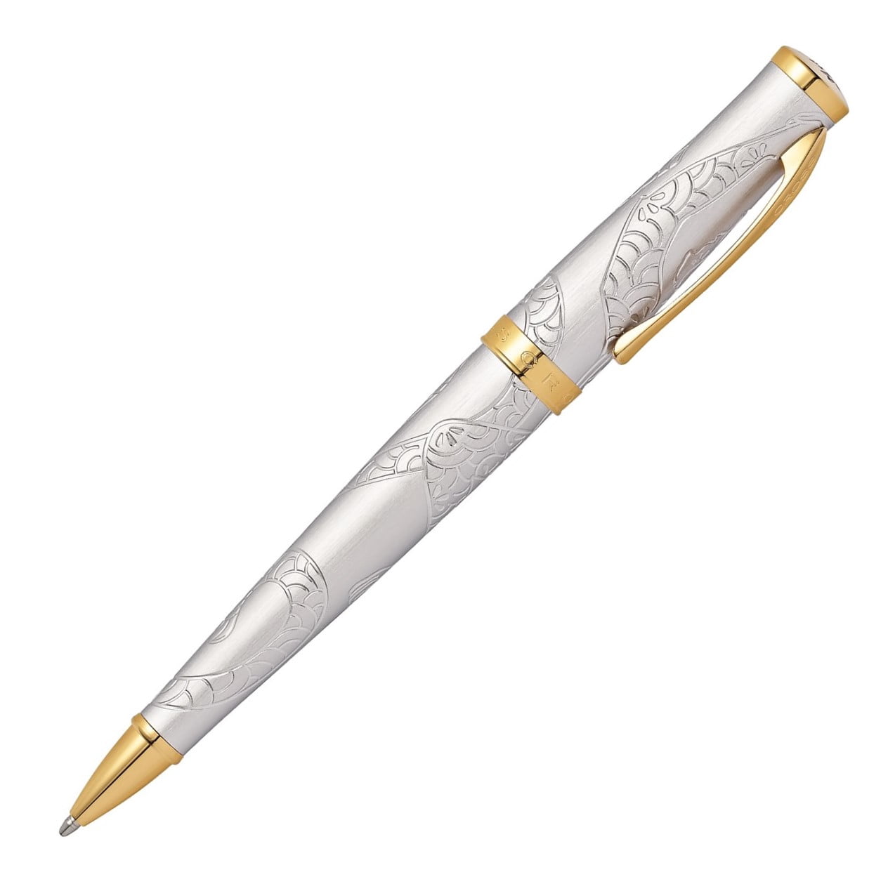 Cross Year of the Monkey - Brushed Platinum Plated Ballpoint Pen ...